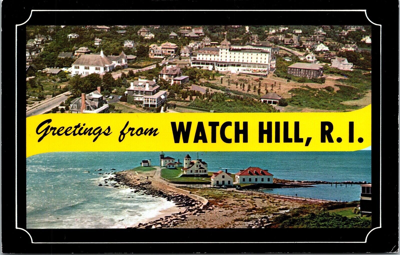 Greetings Watch Hill Rhode Island Split View Chapel Open House Homes ...