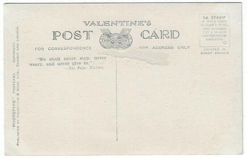 Vintage Postcard Showing Early View of High Street in Colchester UK ...