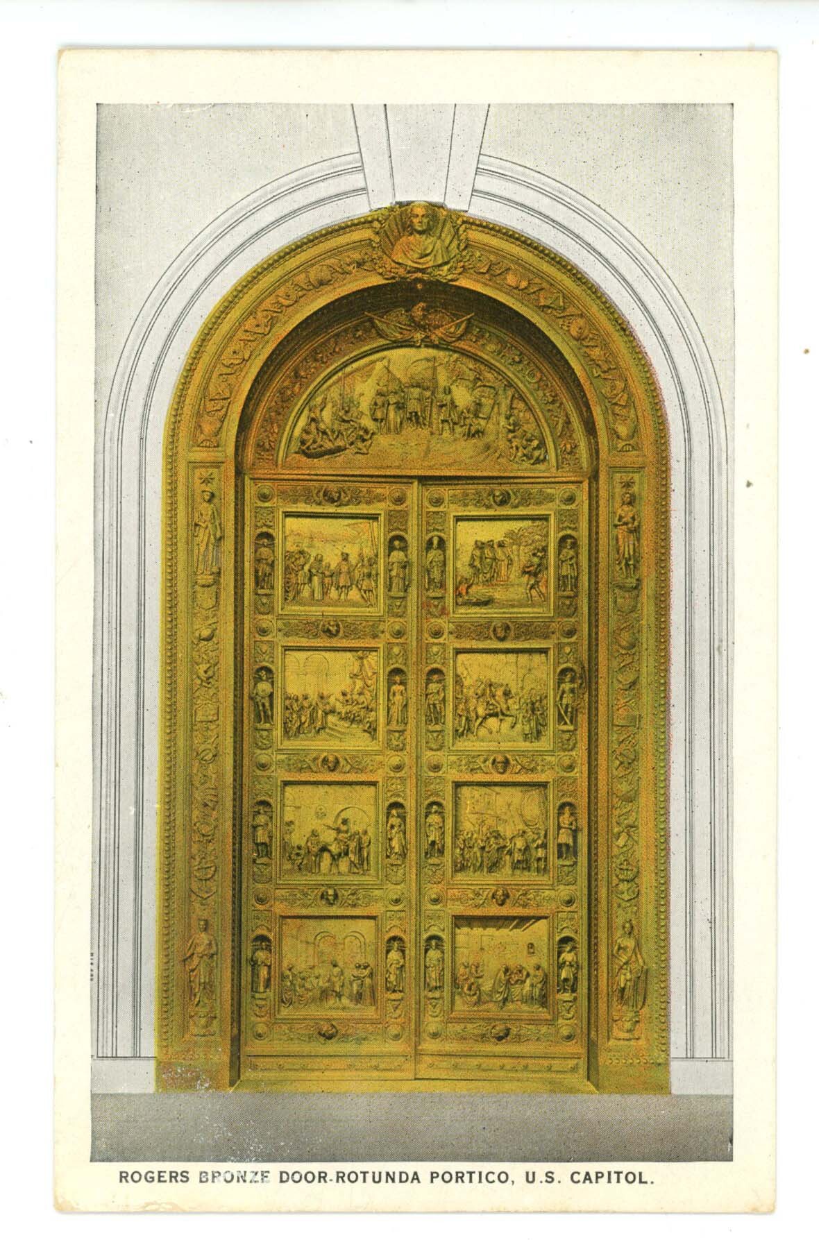 DC - Washington. US Capitol, Rotunda Portico, Rogers Door | United ...