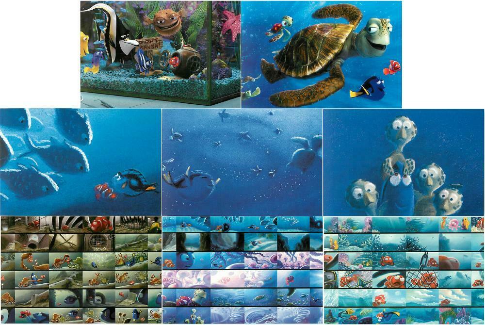 Finding Nemo Disney Pixar Movie Lot of 8 Postcards | Other / Unsorted, Postcard / HipPostcard