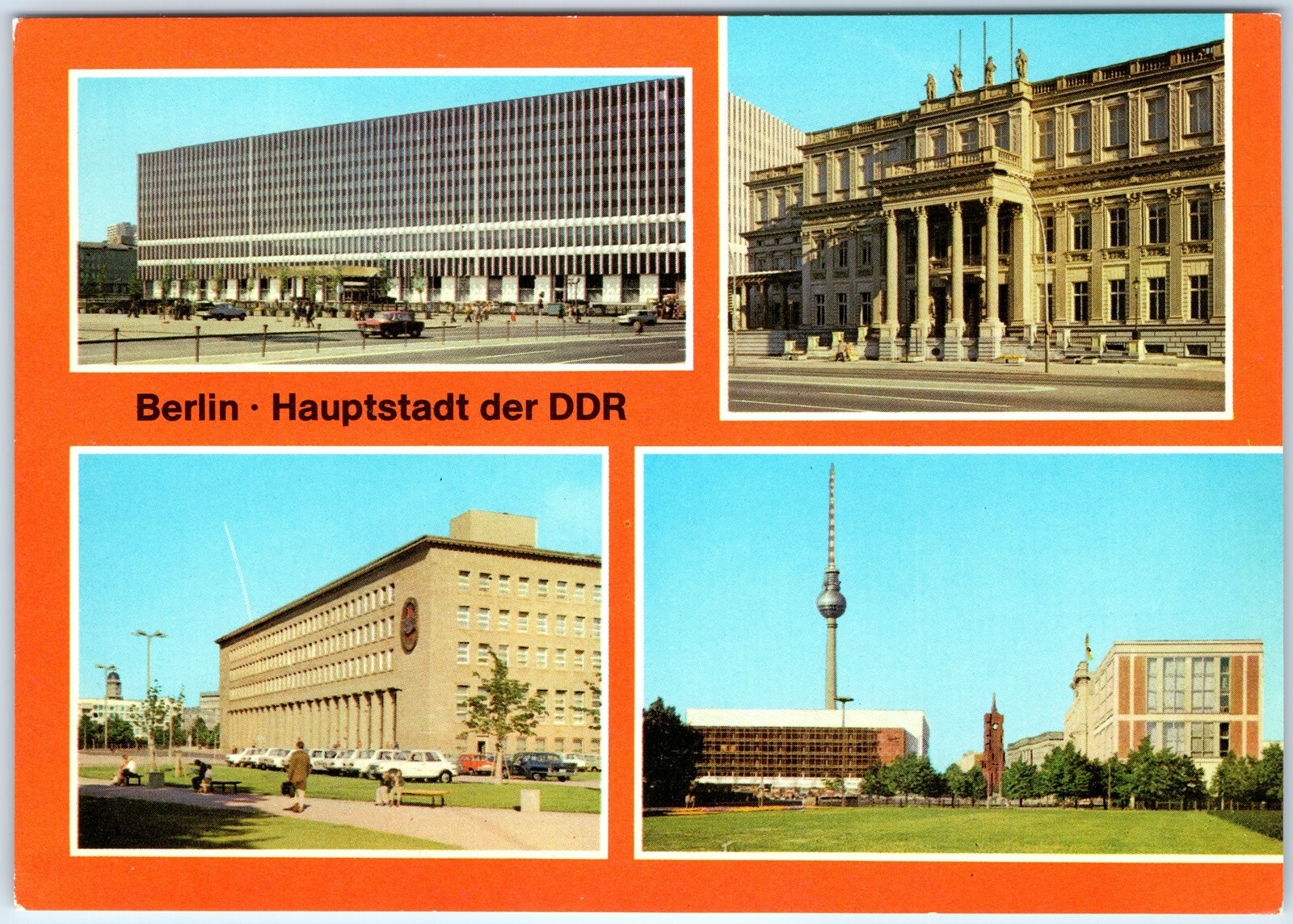 c1970s East Berlin, Germany Communist DDR Multi View TV Tower Chrome ...