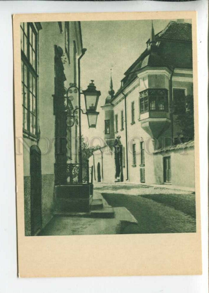470359 USSR 1956 year Estonia Narva old street postcard | Europe - East ...