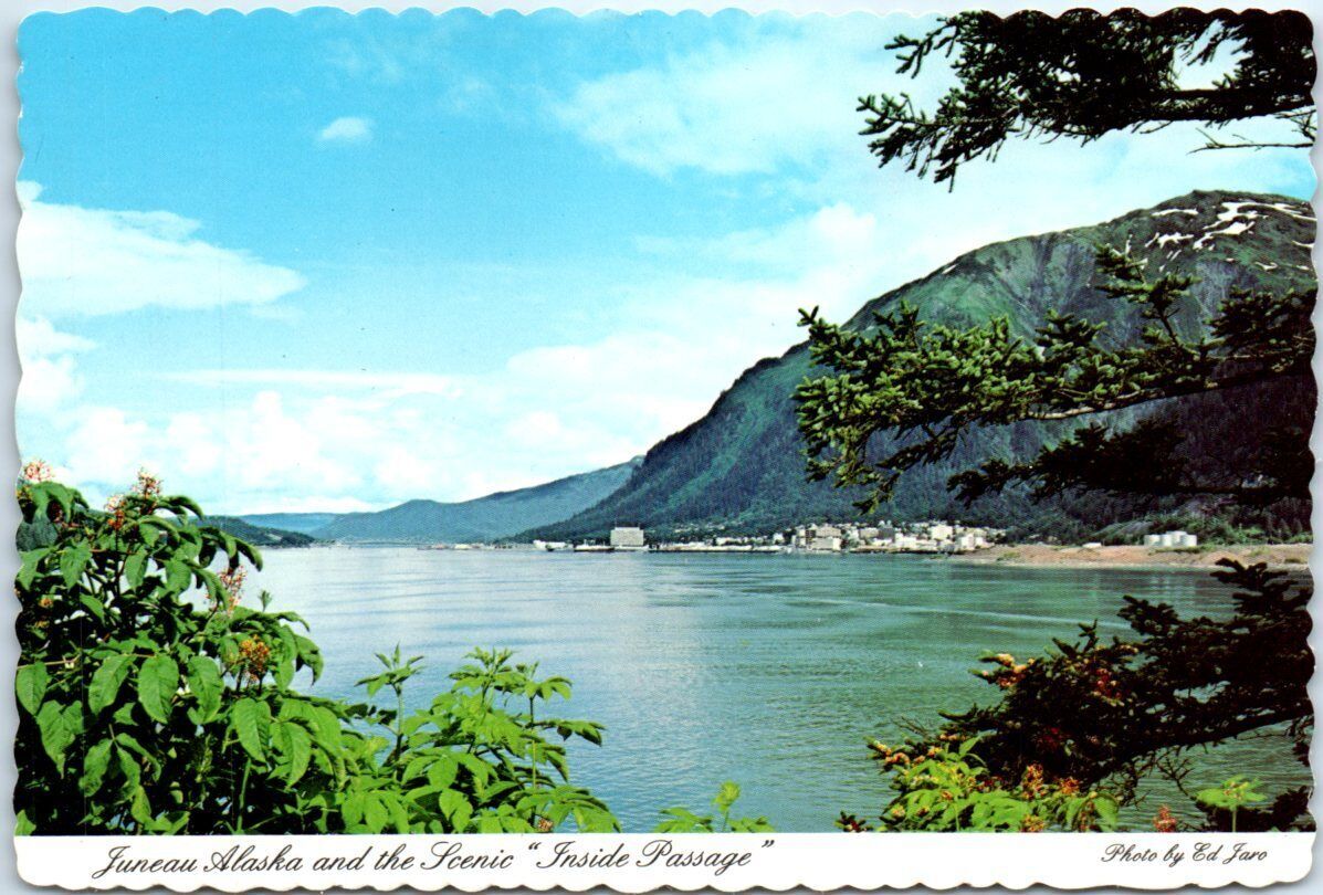 Postcard - Juneau and the Scenic "Inside Passage" - Juneau, Alaska ...