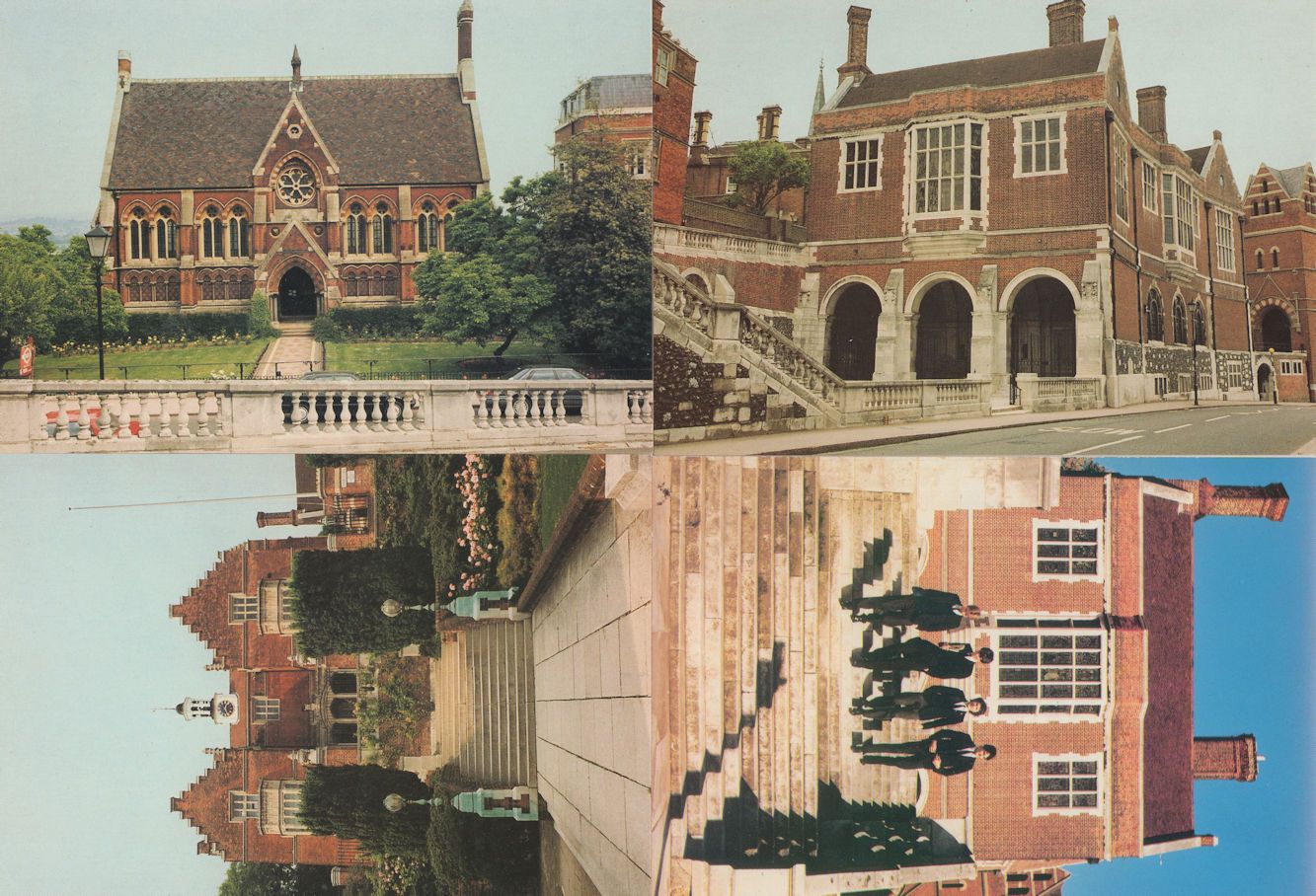 Harrow School Library Speech Room Memorial 4x Postcard s | Europe ...