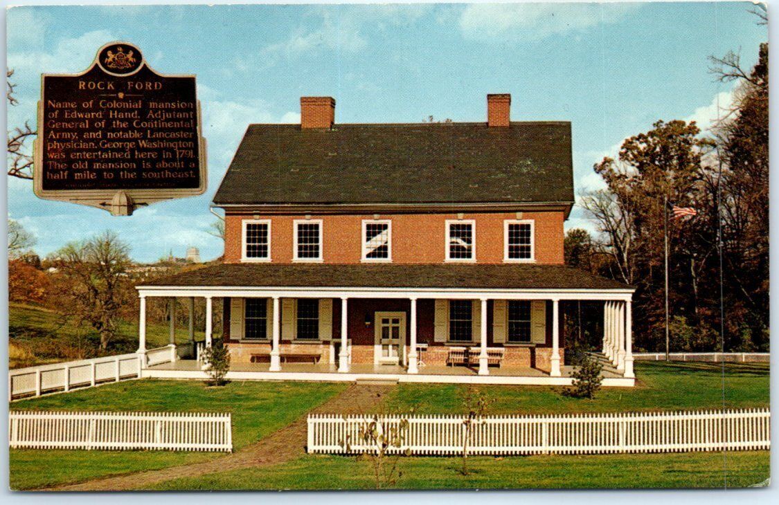 Rock Ford Home of Revolutionary War General Edward Hand, Lancaster ...
