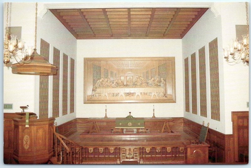 Postcard - The Last Supper of The Upper Room Chapel - Nashville ...