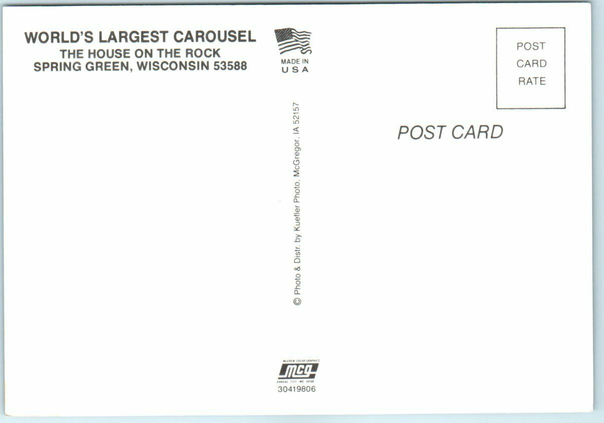 World's Largest Carousel - The House on the Rock - Spring Green ...