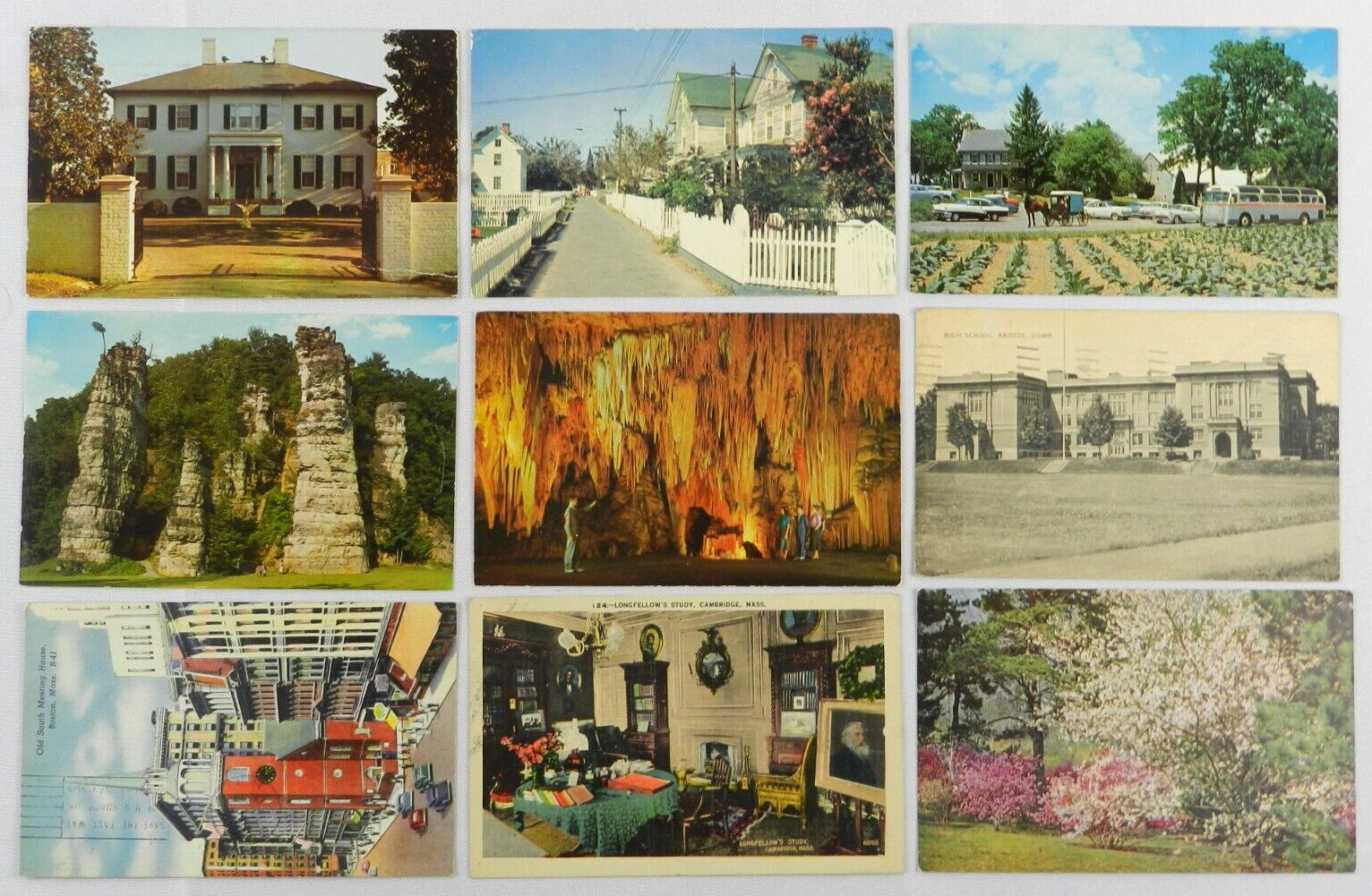 500+ Postcards Large Lot 1900-1970s, US States, RPPC, Vintage Towns and ...