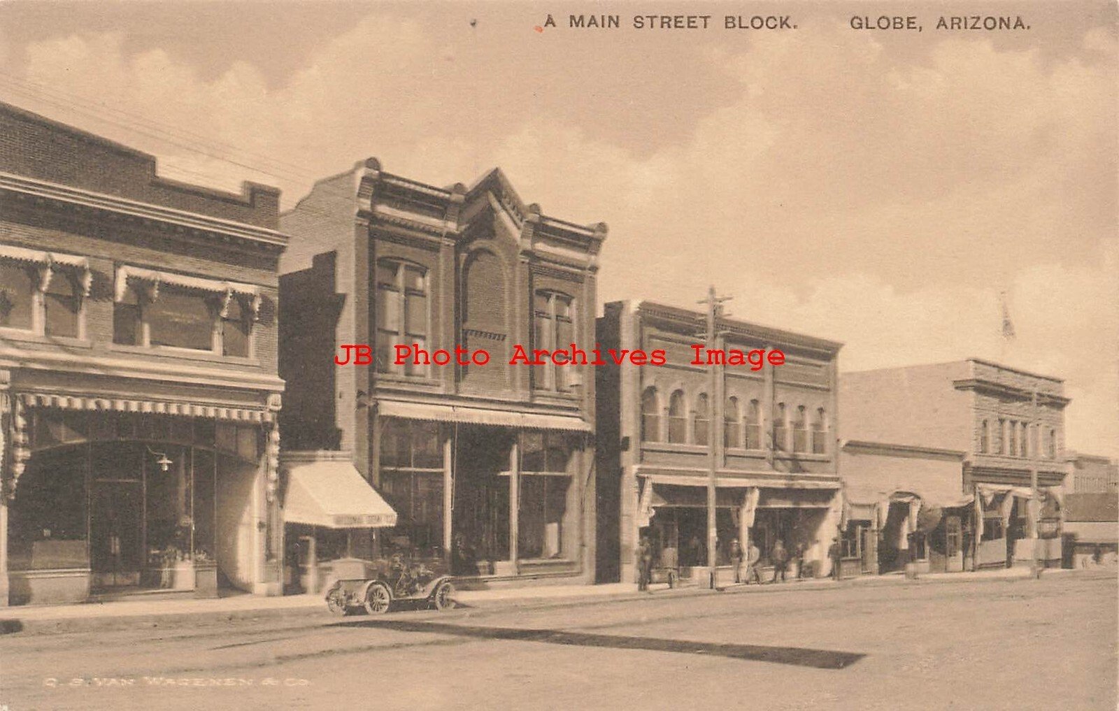 AZ, Globe, Arizona, Main Street, Business Section Block, Stores ...