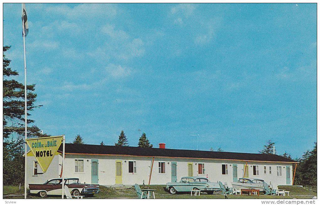 Exterior, Au Coin De La Baie Motel et Restaurant, Metis Beach, Quebec ...