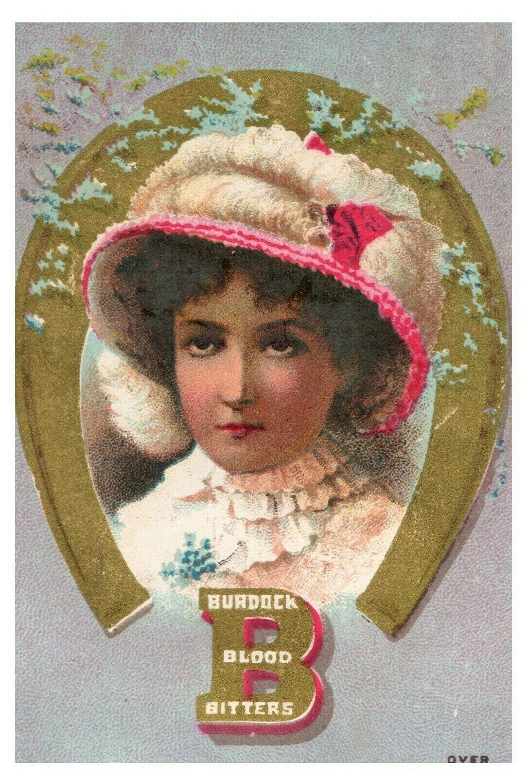 1880's Hermann Rave Burdock Blood Bitters, German Victorian Trade Card ...