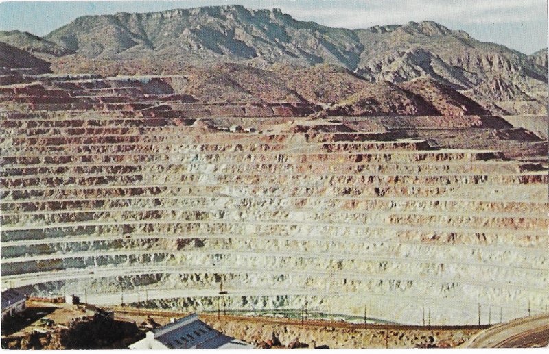 Copper Mine at Morenci Arizona A Vast Bed of Copper | United States ...