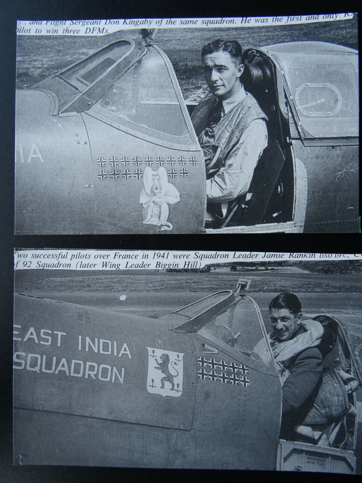 WW2 ALLIED FORCES RAF Lot 2 - SPITFIRE SCRAMBLE Interesting x 10 REPRO ...