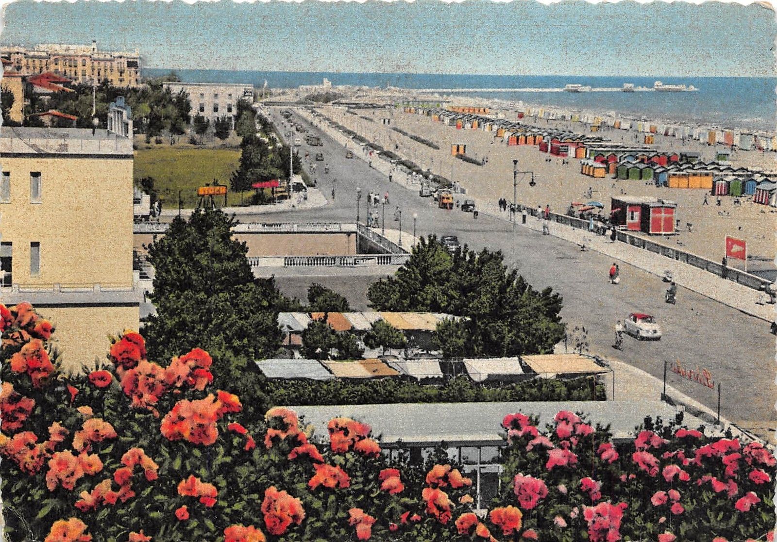 BG11360 riviera di rimini lungomare car voiture italy | Europe - Italy ...