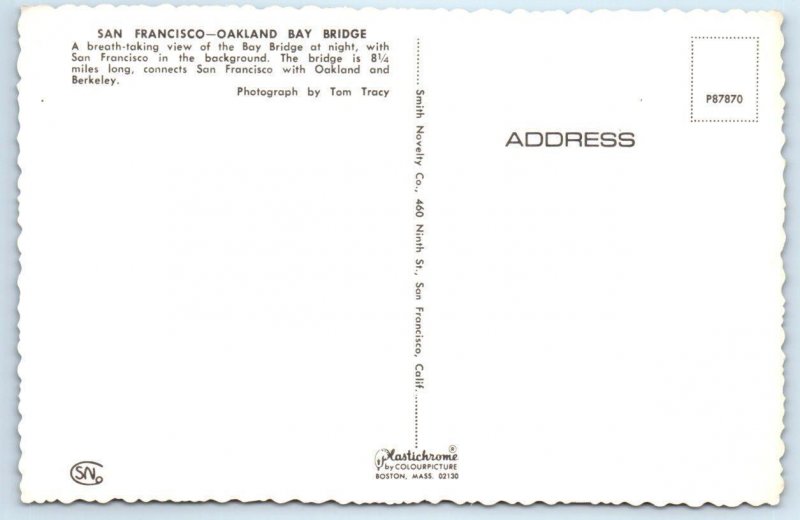 SAN FRANCISCO, CA ~ 3 Postcards CABLE CAR, GOLDEN GATE BRIDGE, Bay ...