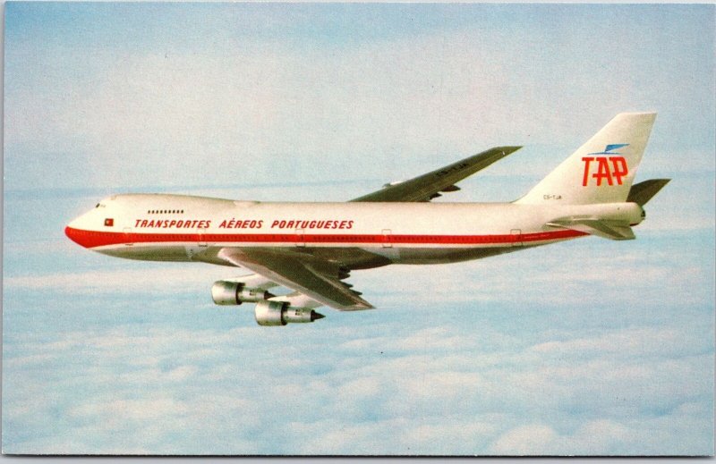 Airplane Transportes Aereos Portugueses TAP Boeing 747-B Aircraft ...