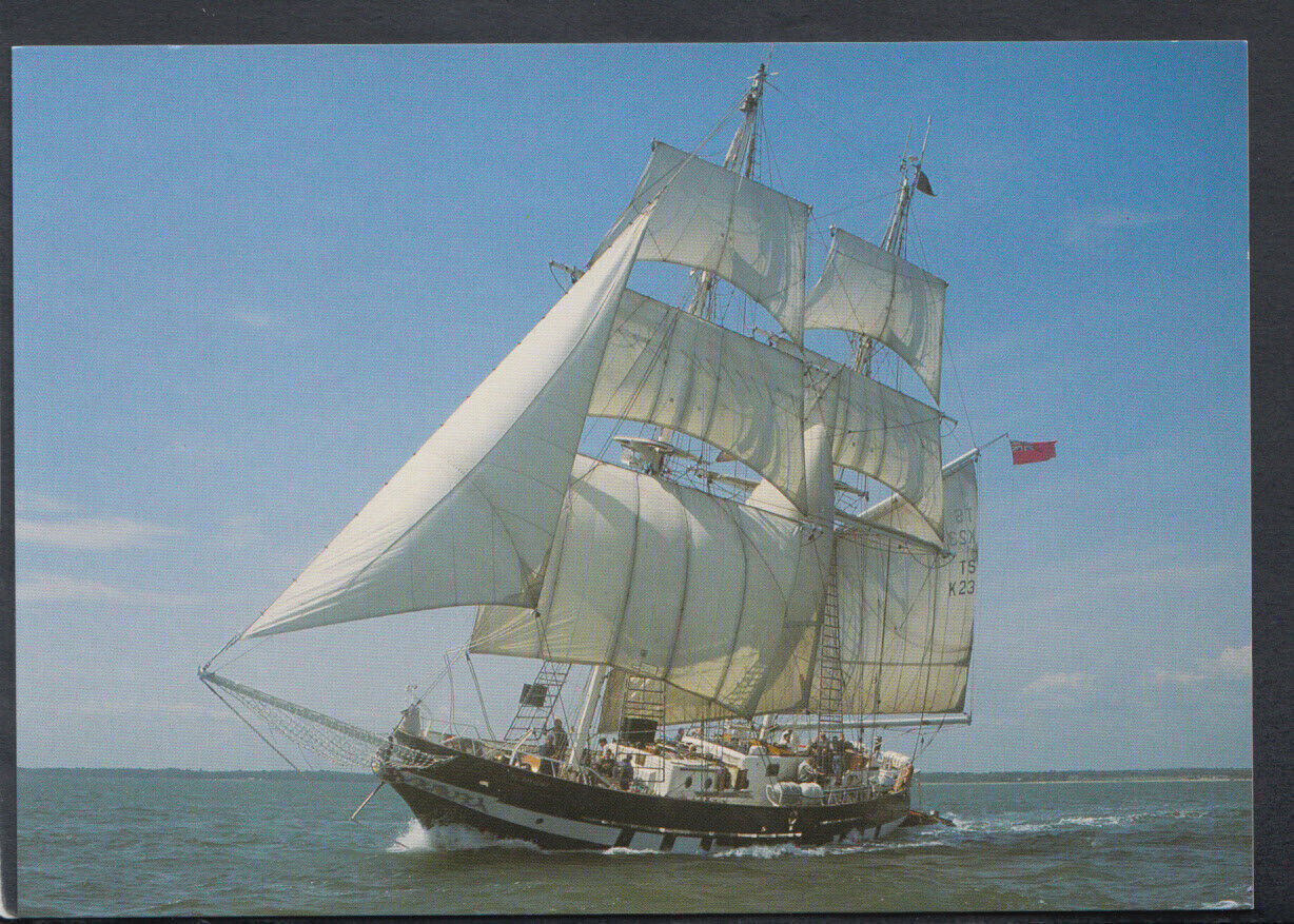 Shipping Postcard - Sailing Ship - Royalist, Built at Cowes in 1971 ...