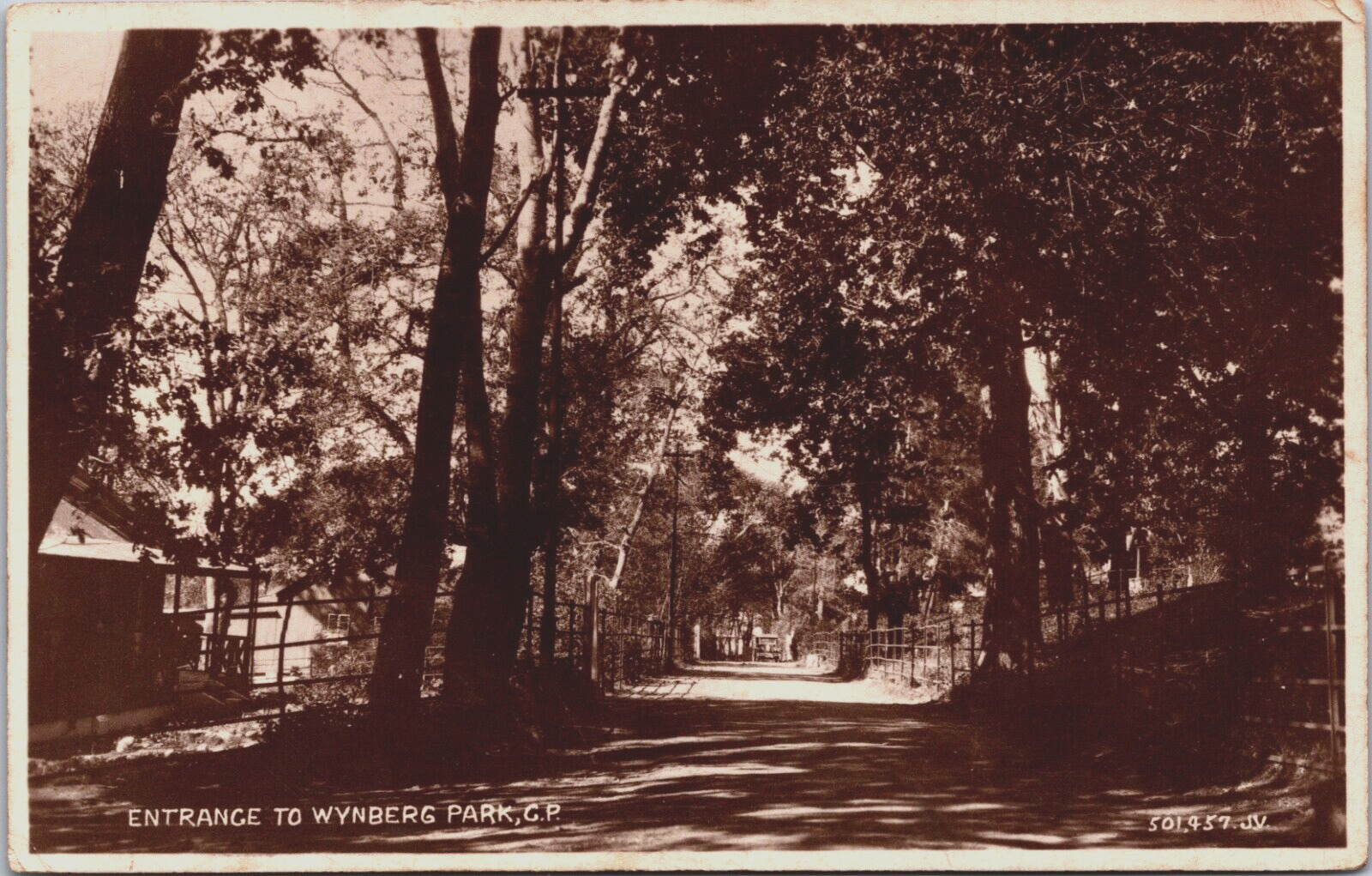 South Africa Entrance To Wynberg Park Cape Town RPPC C038 | Africa ...