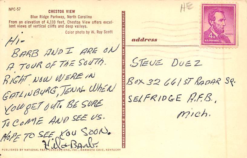 Chestoa View Blue Ridge Parkway, North Carolina NC | United States ...