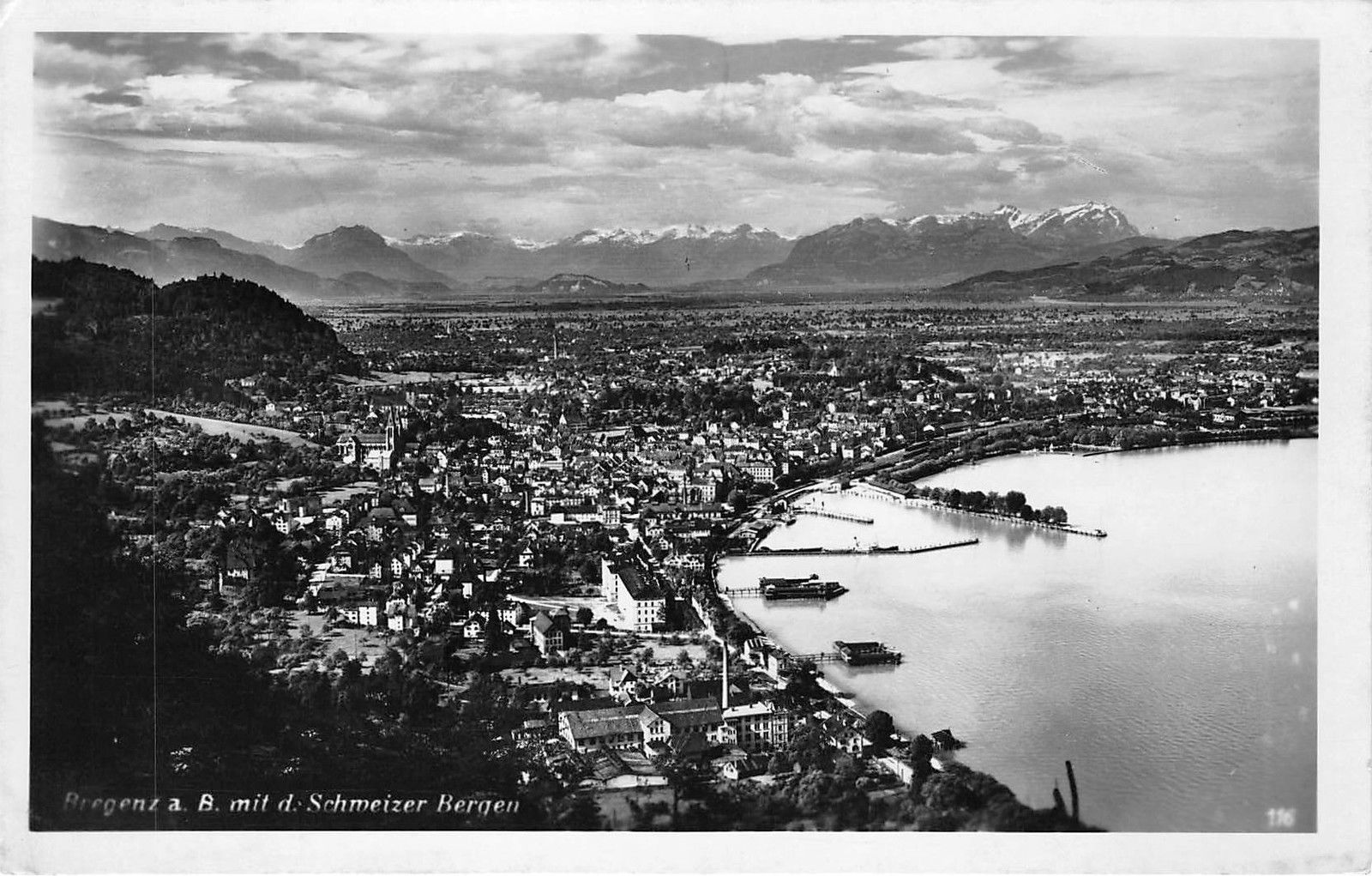 BF34187 bergen bregenz a b mit schmeizer austria front/back scan ...