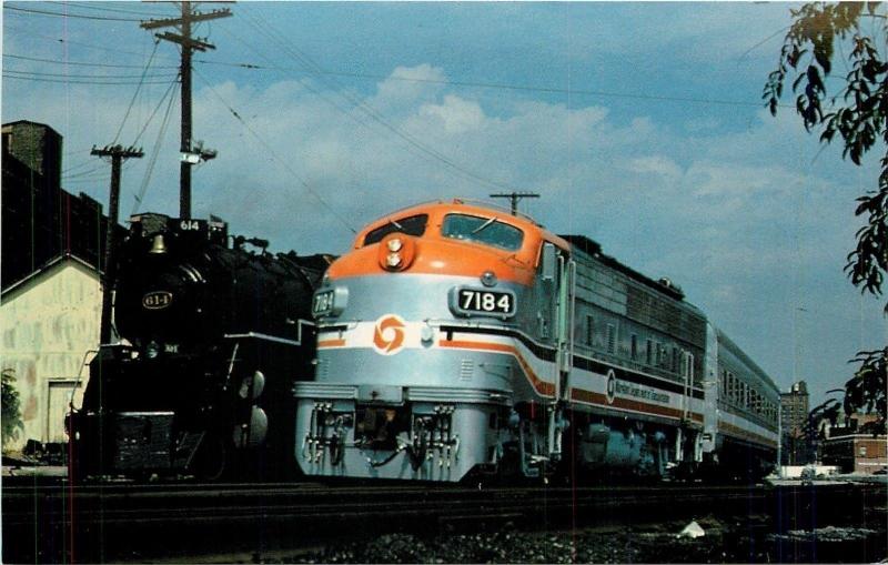 Baltimore Maryland~Chessie System Steam Locomotive and DOT in Camden ...