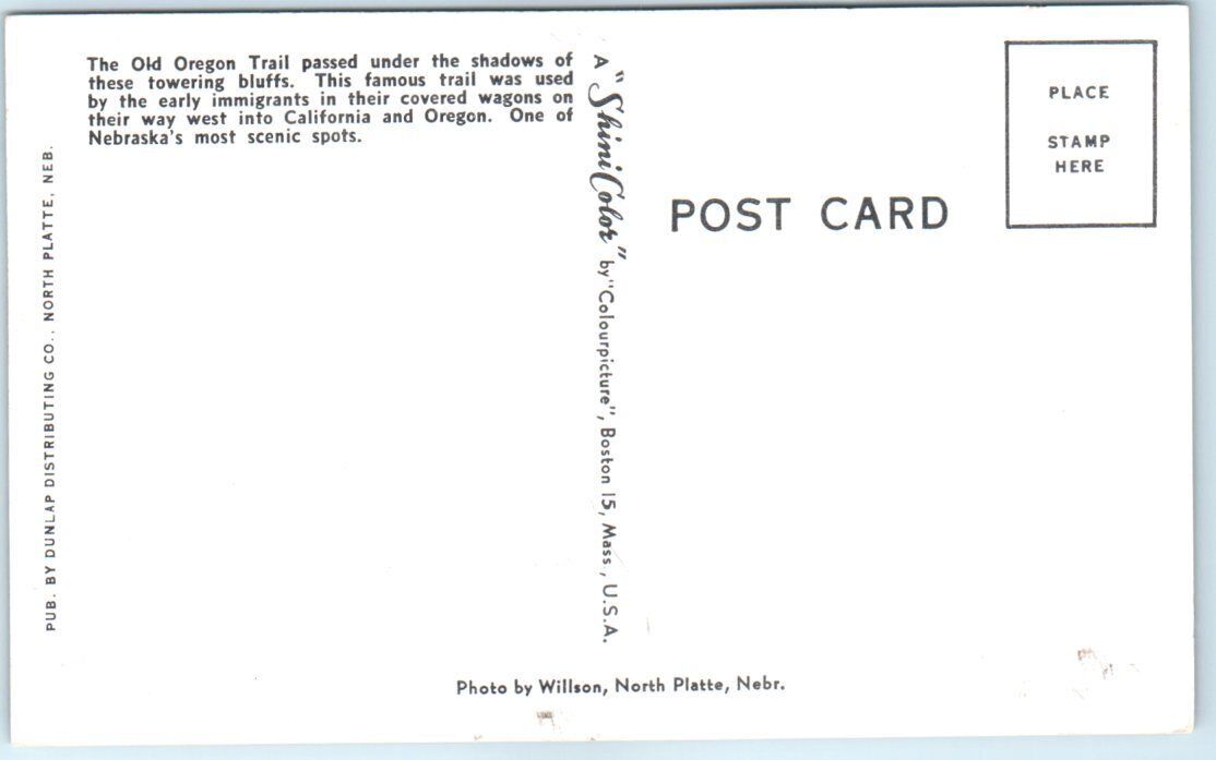 Postcard - Scott's Bluff National Monument and Museum - Gering ...