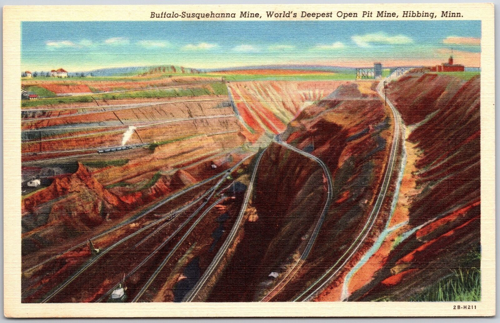 Buffalo Sukihana Mine World's Deepest Open Pit Mine Hibbing Minnesota ...