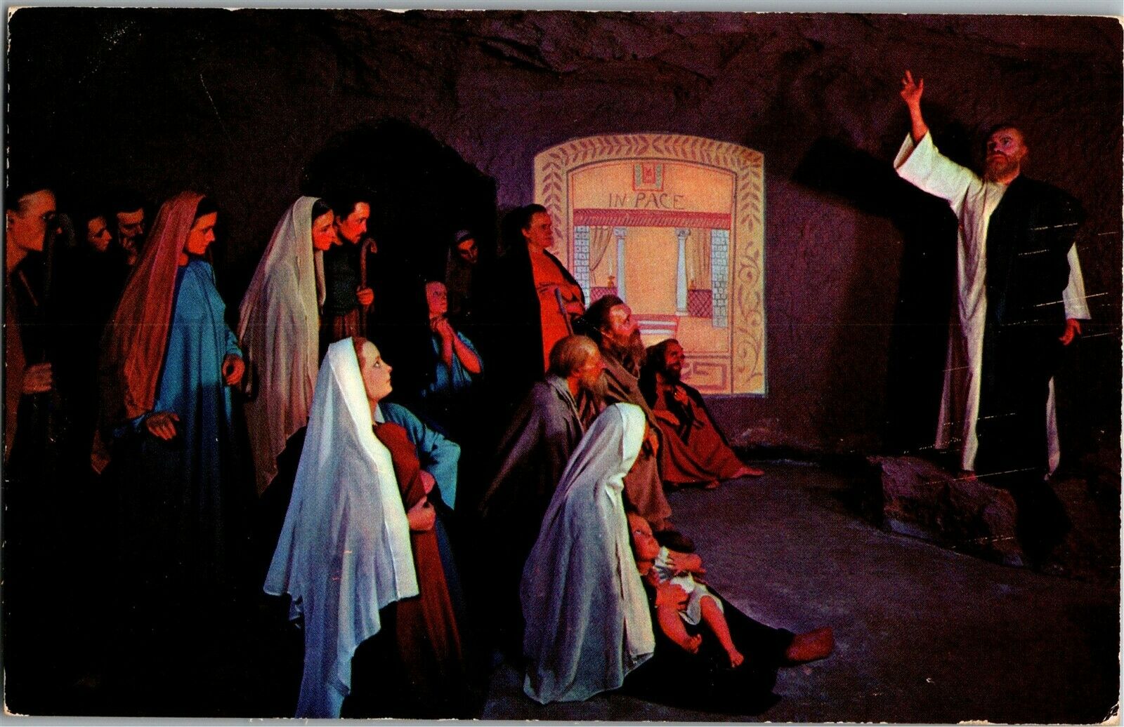 St. Peter Preaching Catacombs of Rome Wax Museum Montreal Vintage ...