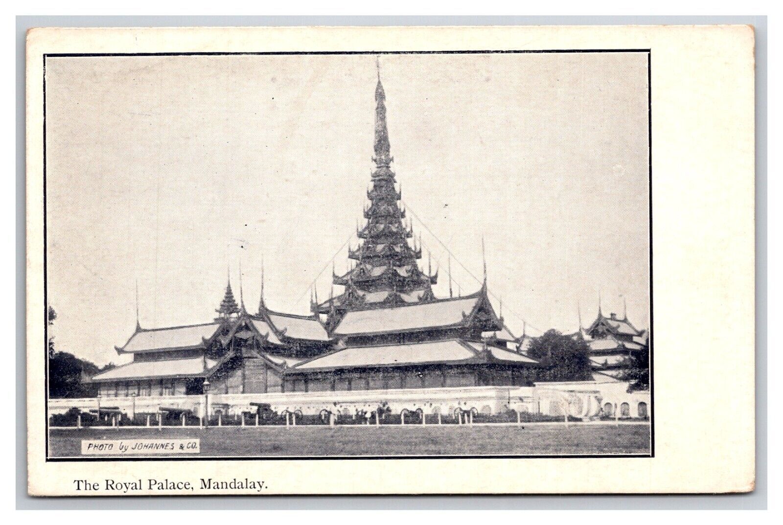 Royal Palace Mandalay Myanmar Burma UNP DB Postcard L20 | Asia & Middle ...