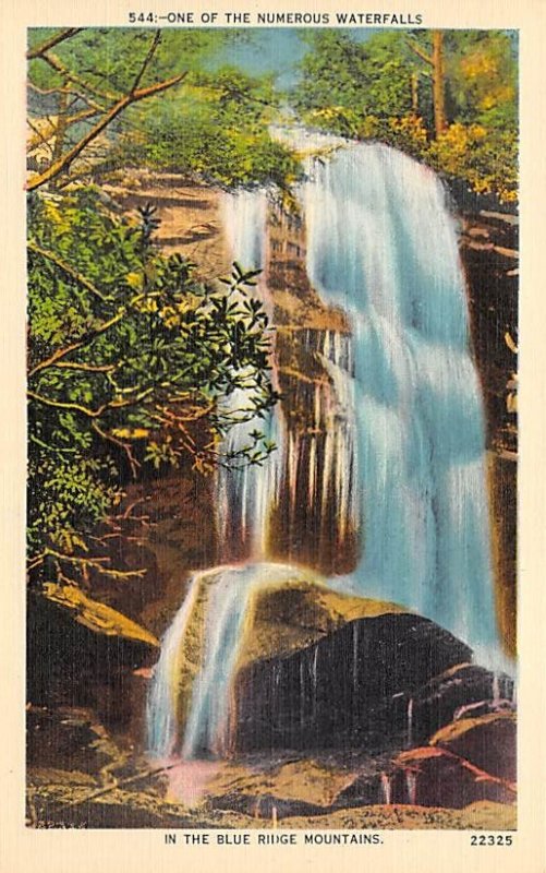 One of the Numerous Waterfalls Blue Ridge Mountains , North Carolina NC ...