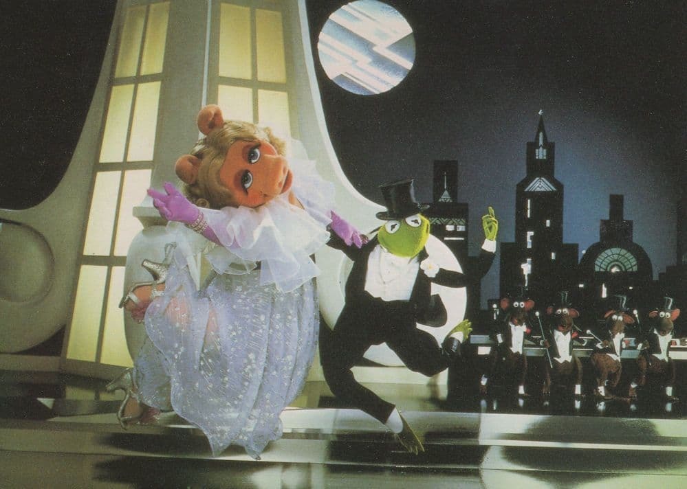 Kermit The Frog as Fred Astaire The Muppets Postcard | Topics ...