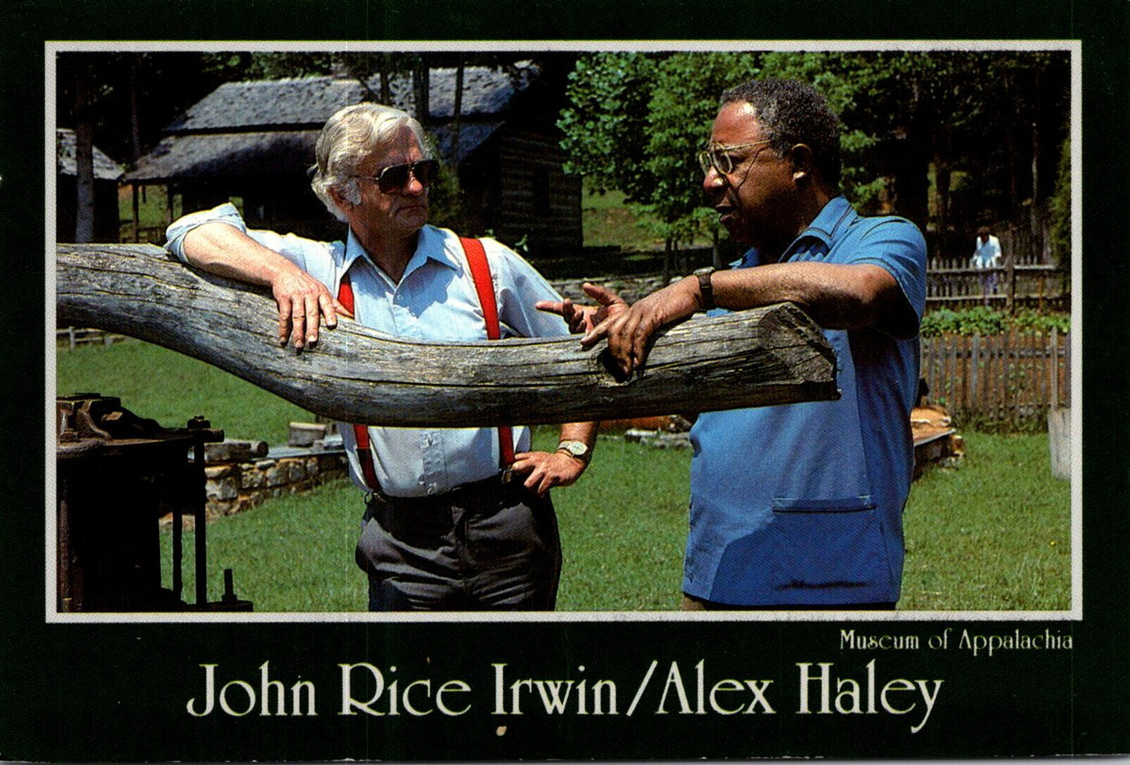 Tennessee Museum Of Appalachia John Rice Irwin and Alex Haley | United ...