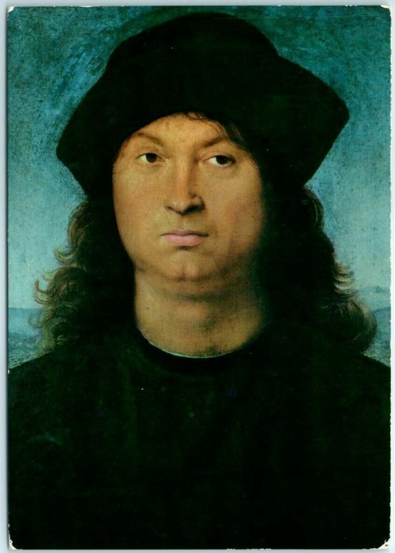 Portrait of a man By Raffaello Sanzio - Borghese Gallery - Rome, Italy ...