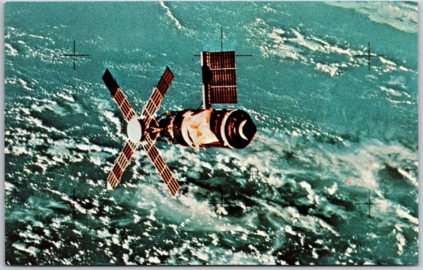 Space Shuttle Skylab 1 in Orbit 1973 ATA-Space Unit - APS NASA Photo ...