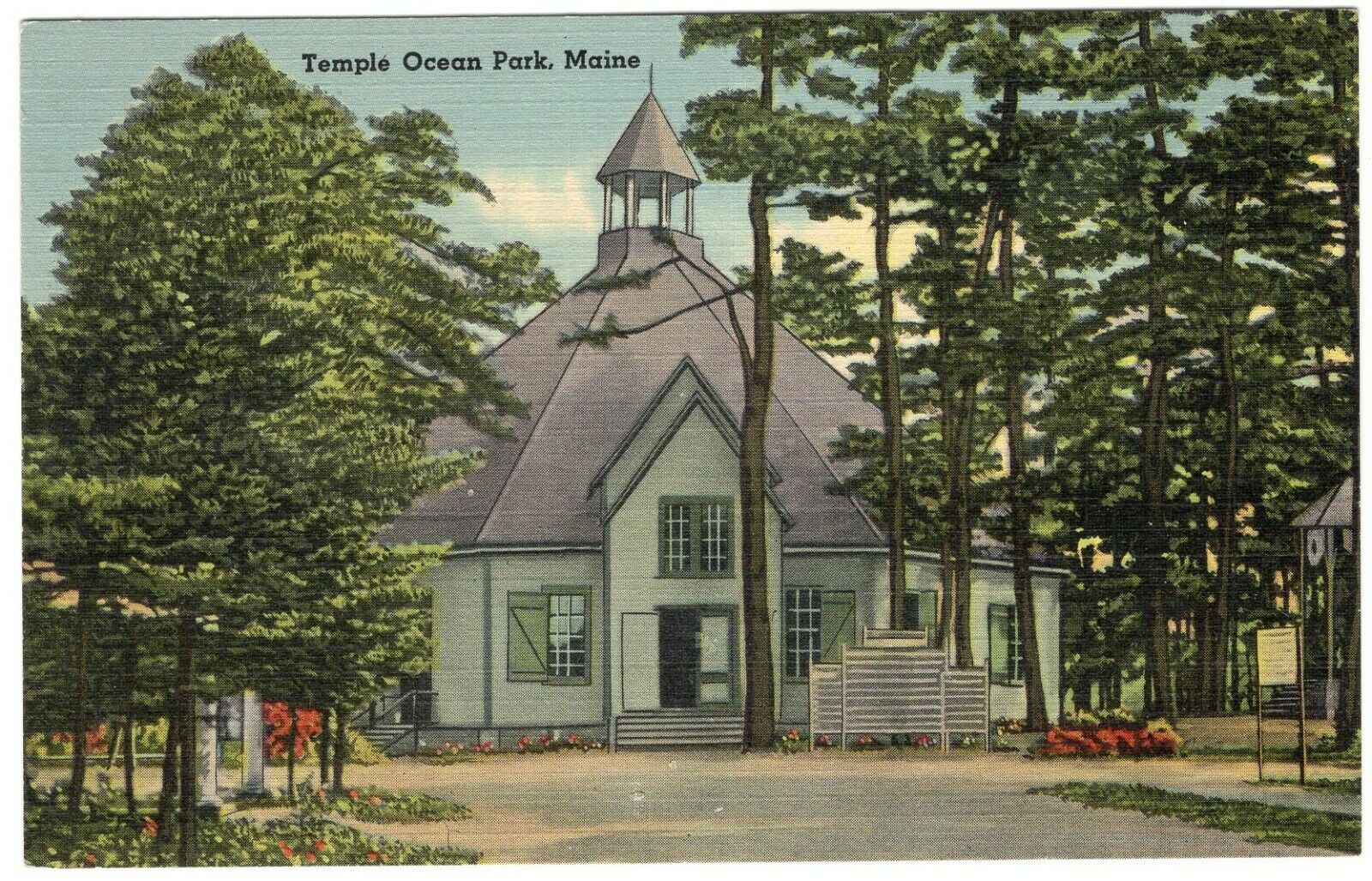 Temple Ocean Park, Maine | United States - Maine - Other, Postcard ...