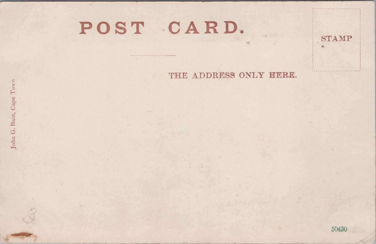 South Africa Cape Town And Table Mountain Vintage Postcard C155 ...