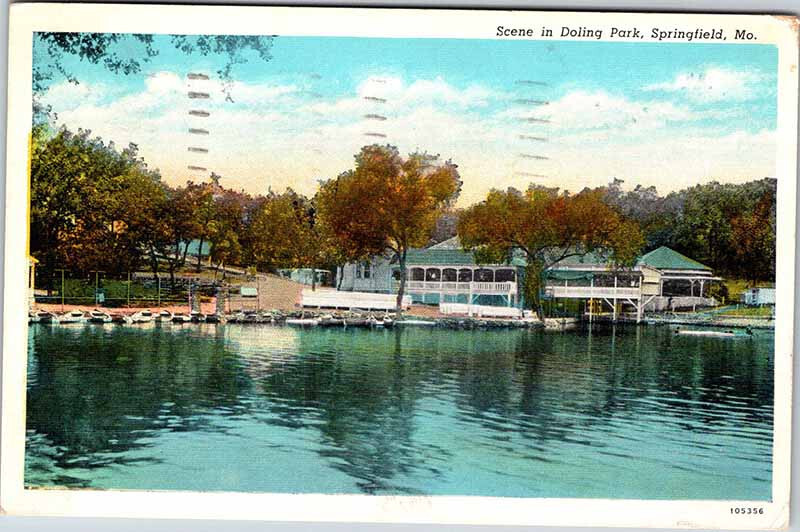Postcard BOAT SCENE Springfield Missouri MO AK4700 | United States ...