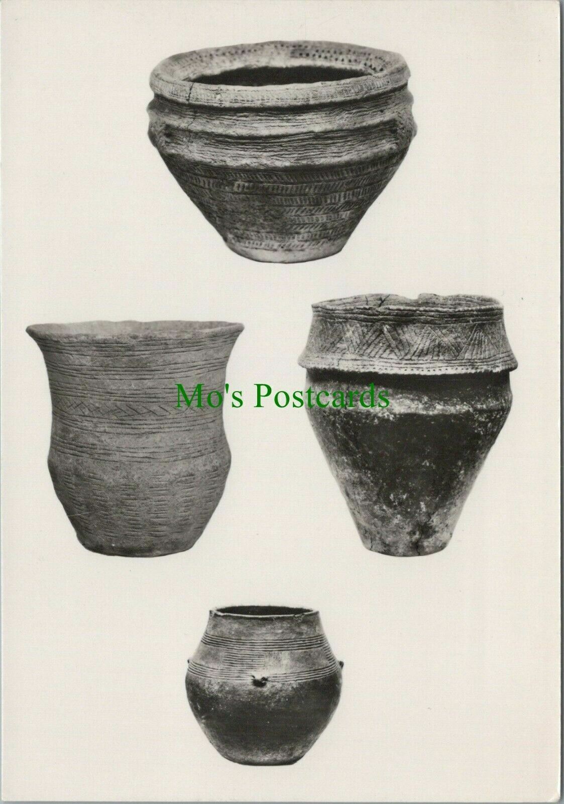 British Museum Postcard - Beaker & Bronze Age Pottery From Britain ...