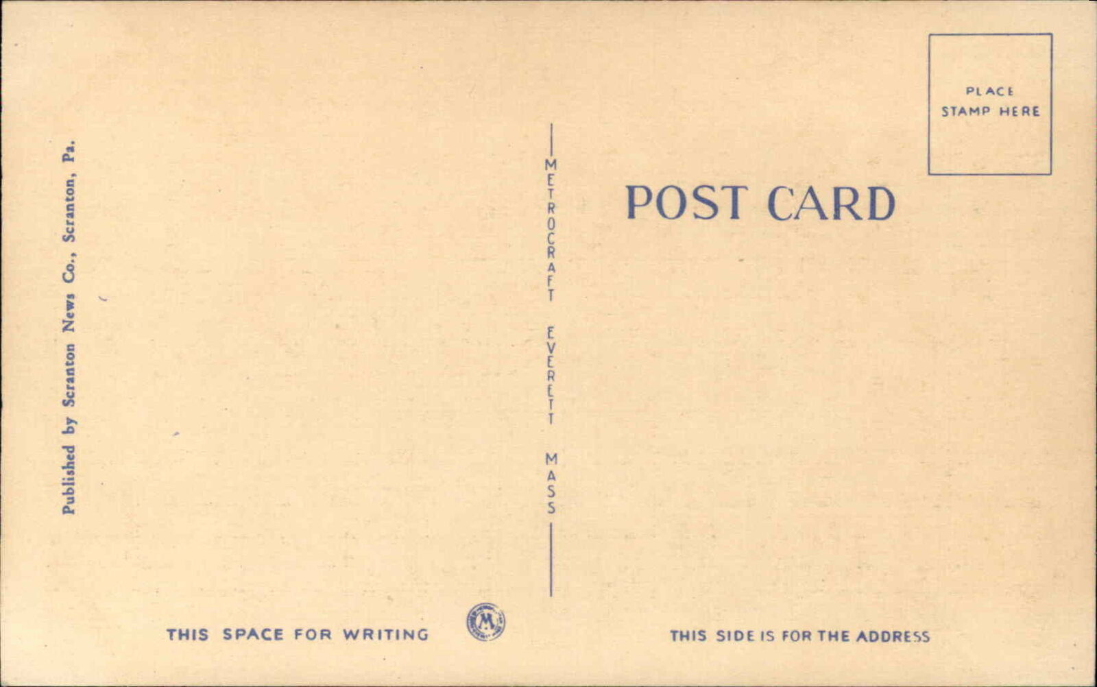 Pennsylvania PA Marvine Colliery Coal Mining c1930s-40s Linen Postcard ...