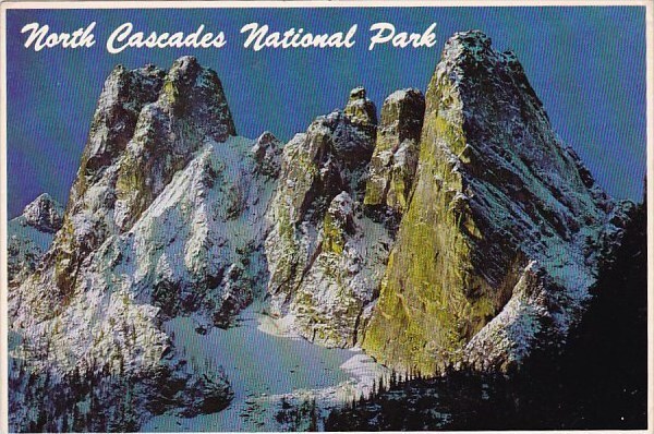 North Cascades National Park Was Opened In 1972 Rugged Mountains ...
