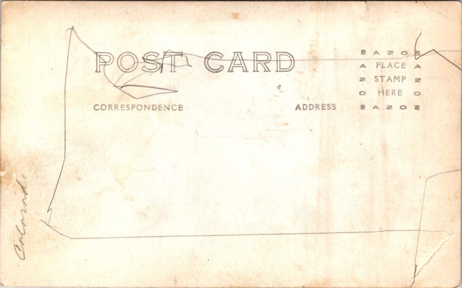 Real Photo Postcard Overview of a Small Town in Colorado | United ...