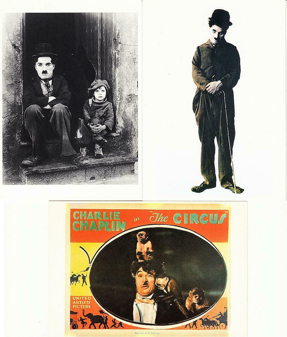Lot of 22 Postcards of Charlie Chaplin Movies Posters and Stills ...
