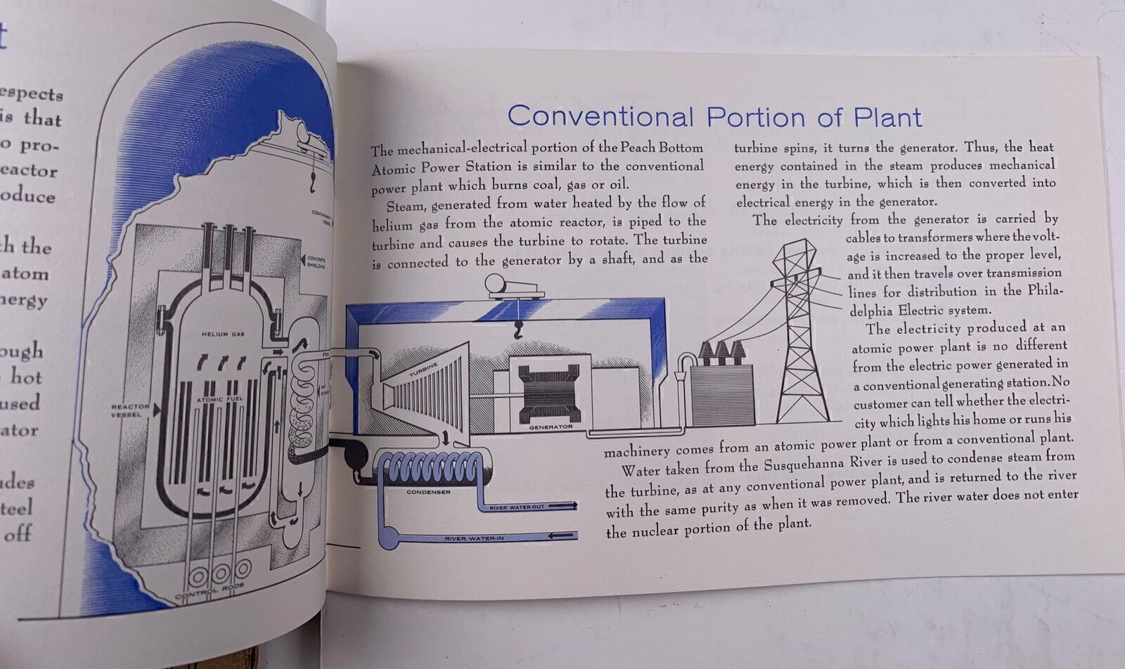 Brochure Peach Bottom Atomic Power Station Philadelphia Electric co ...