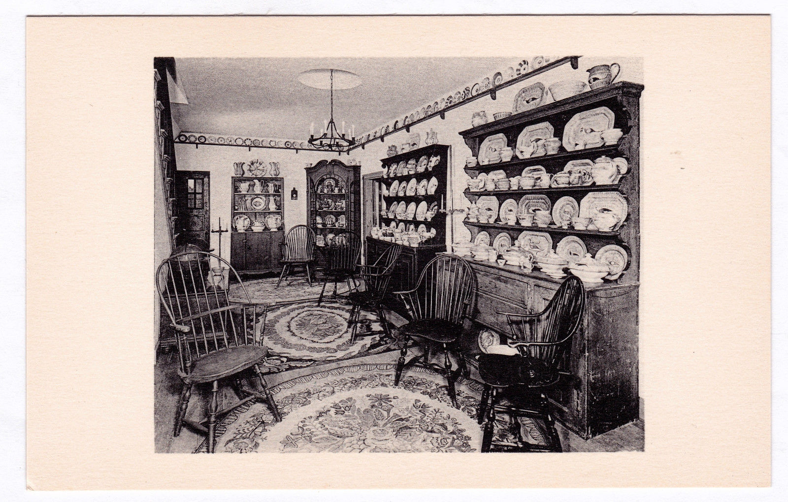 RARE Henry Francis Du Pont Winterthur Museum DE Early Spatterware ...