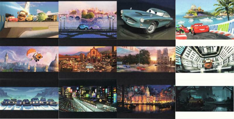 Lot of 19 Postcards of Cars 2 Pixar Animated Movie | Topics - People ...