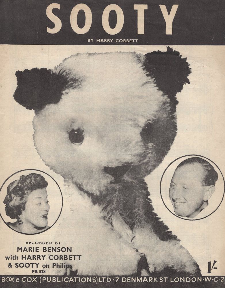 Sooty & Sweep Harry Corbett 1950s Sheet Music | Ephemera - Scores ...