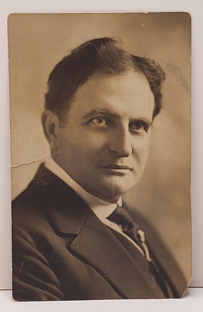 Opera Singer RARE Photo of ARTHUR DONALDSON of Prince of Pilsen RPPC ...