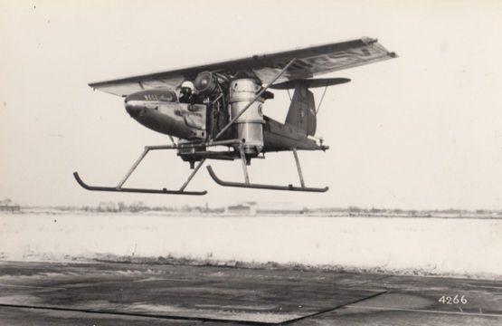 Bell VTOL American WW2 Plane Military Real Photo WW2 Aircraft Postcard ...