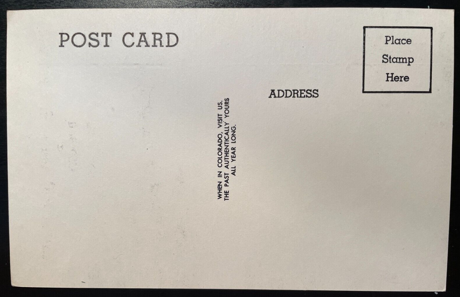 Vintage Postcard 1950's Earl's Toll Gate Old Bar, Central City ...