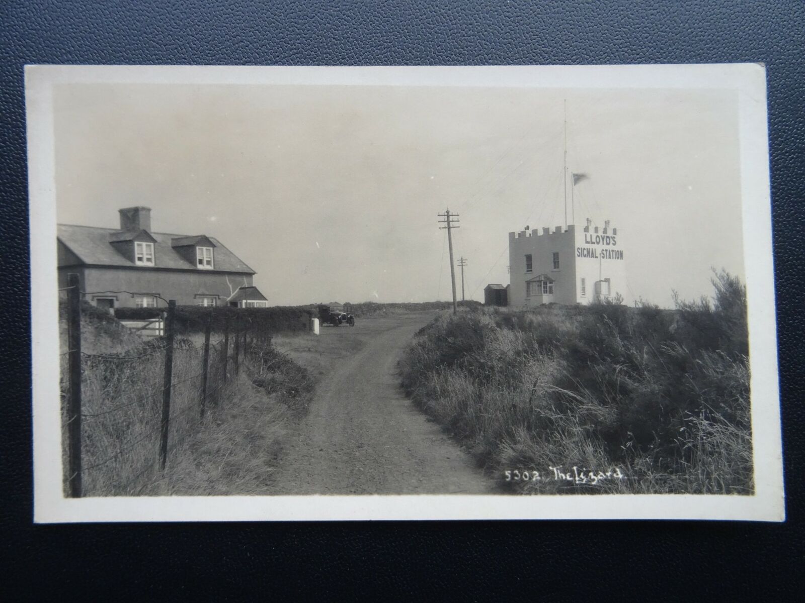 Cornwall THE LIZARD showing LLOYDS SIGNAL STATION - Old RP Postcard by ...